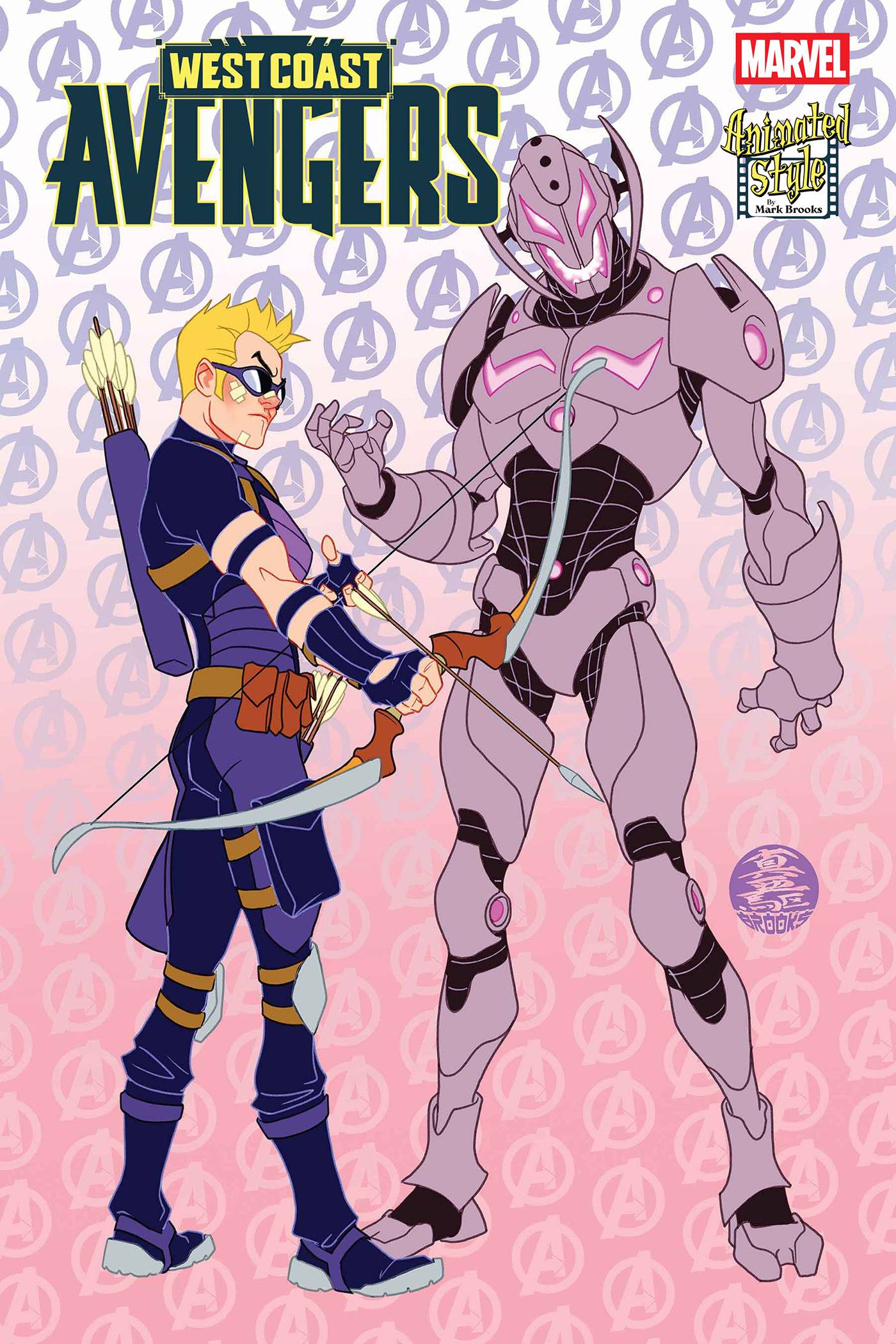 WEST COAST AVENGERS #4 MARK BROOKS ANIMATED-STYLE VARIANT – Flashlight ...