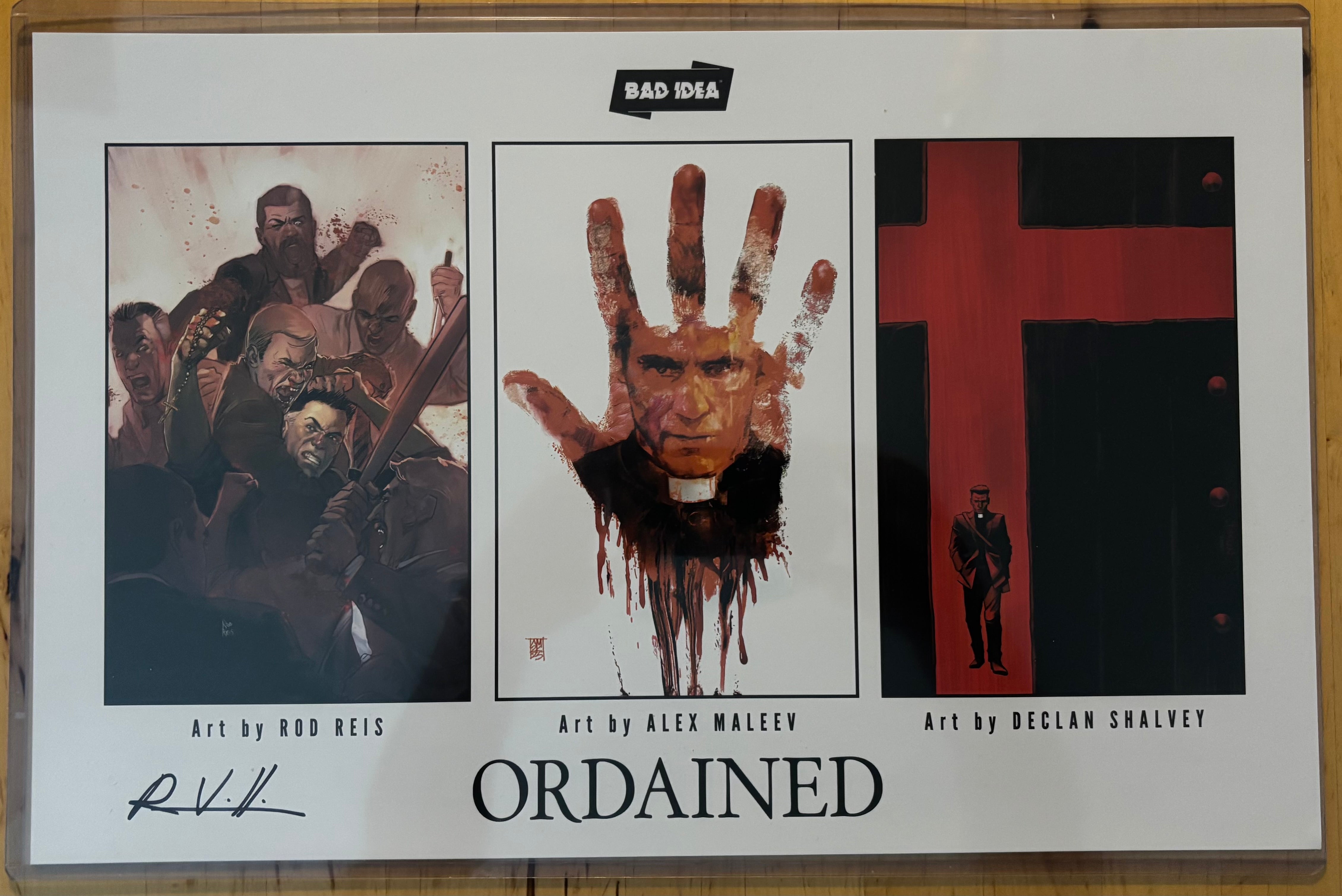 LIMITED EDITION ORDAINED LITHOGRAPH SIGNED BY ROBERT VENDITTI ...